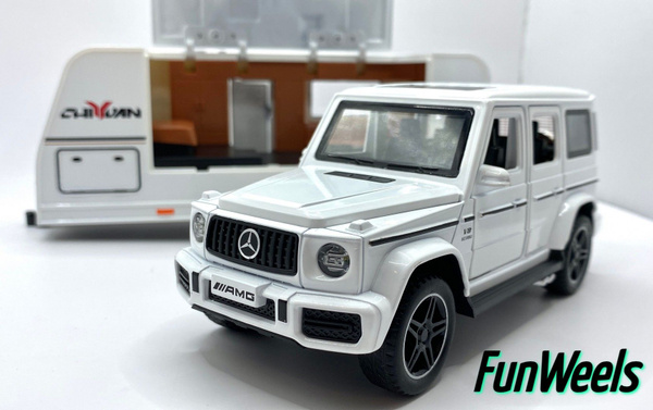 Детская игрушка Гелик / Mercedes-Benz G63 AMG с Прицепом ! (Мерседес ...