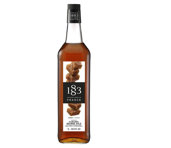 Сироп Соленая карамель 1 литр 1883 - купить с доставкой по выгодным ценам в интернет-магазине ...