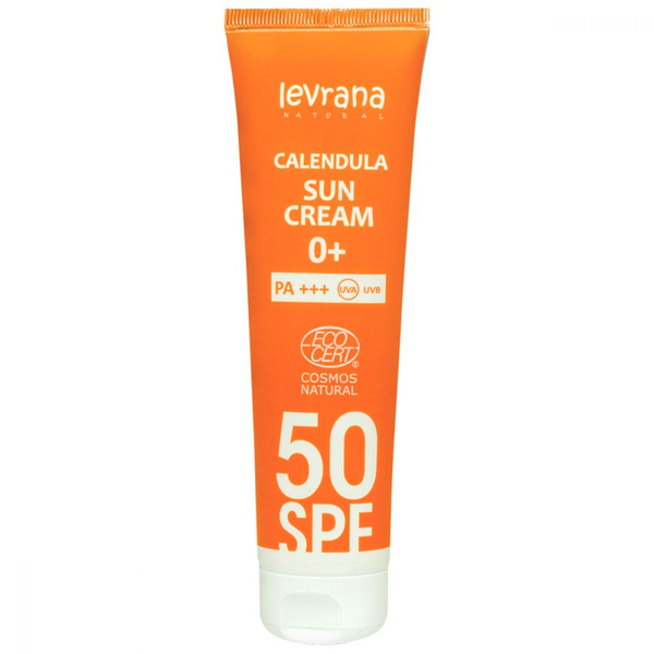 Levrana Крем для лица и тела солнцезащитный Календула 50 SPF 0+, 100 мл ...