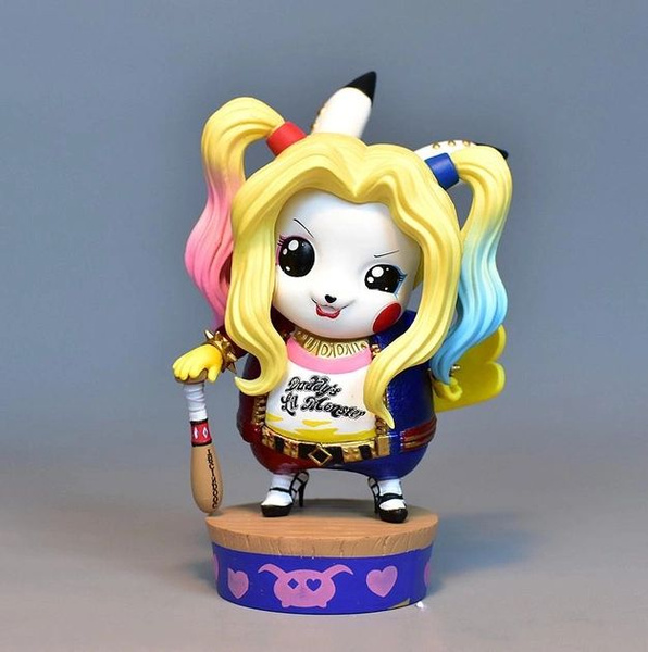 Харли Квинн Harley Quinn POKEMON Коллекционная Аниме Фигурка 12см ...