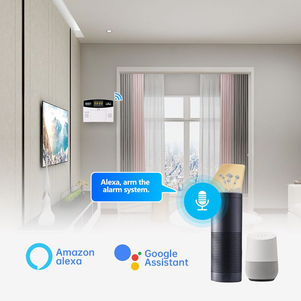 Fuers W214 4G WIFI Tuya Умная система сигнализации Беспроводная ...