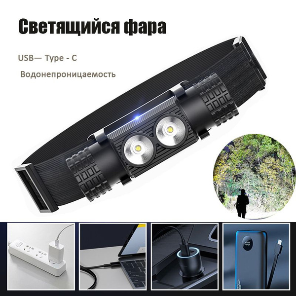 FENG RAO Налобный фонарь - купить с доставкой по выгодным ценам в ...