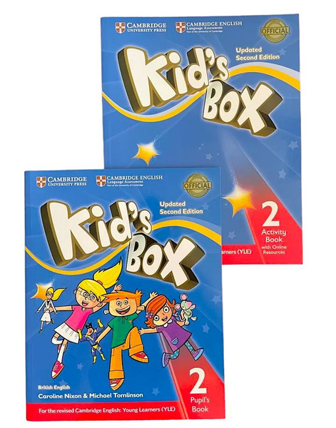 Kid's Box 2 комплект Pupil's book with CD + Activity book (Updated ...
