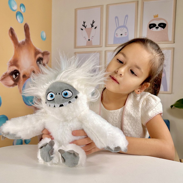 Мягкая игрушка Йети Эверест Снежный человек 30 см - купить с доставкой ...