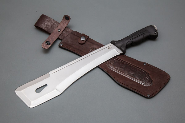 Мачете из стали 65х13, рукоять Elastron - купить с доставкой по выгодным ценам в интернет ...