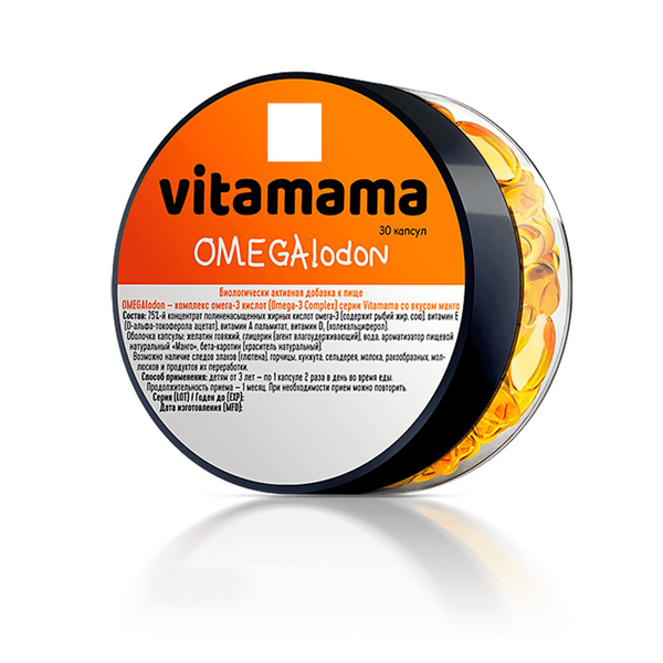 Биологически активная добавка к пище (БАД) OMEGAlodon (манго) комплекс ...