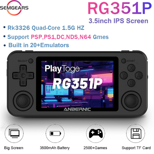 Портативная игровая консоль Anbernic RG351P,3,5" IPS 320*480 Linux-система, Батарея емкостью ...