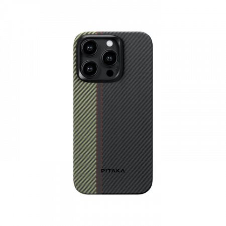 Чехол Pitaka MagEZ Case 4 для iPhone 15 Pro Max 6.7", Overture, кевлар ...