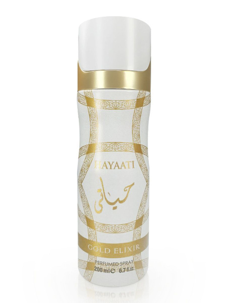 Fragrance World Hayati Gold Elixir Парфюмированный дезодорант спрей ...