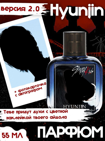 Духи №706 с дизайном "Stray Kids" - Хёнджин 55 мл купить на OZON по ...