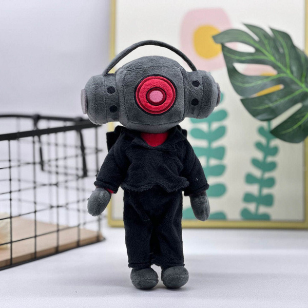 Плюшевая игрушка наушник персона 28СМ, плюшевая кукла монитор персона ...