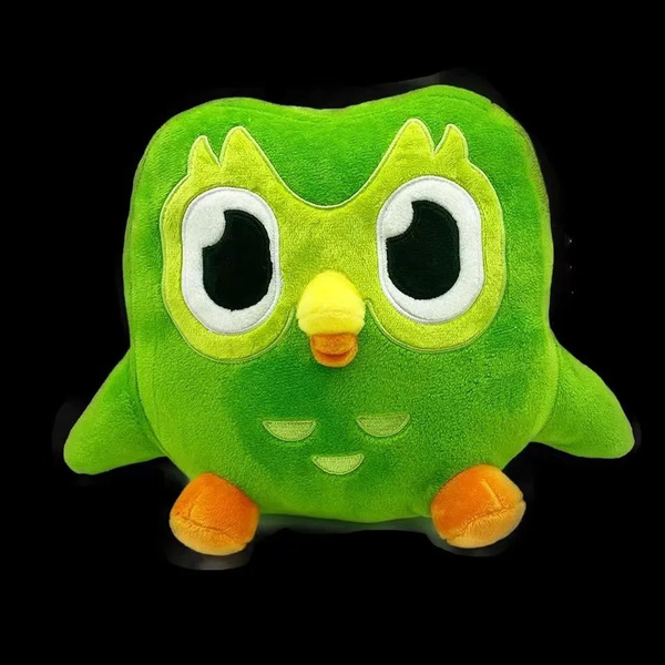 Плюшевая фигурка Duolingo Green Owl 20X30cm - купить с доставкой по ...