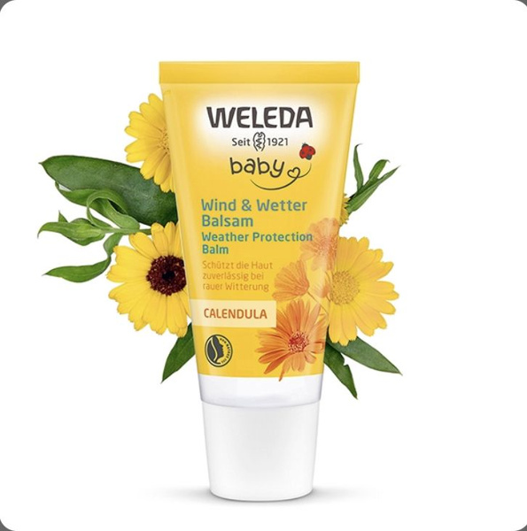 WELEDA Защитный крем-бальзам от холода и ветра для детей с первых дней ...