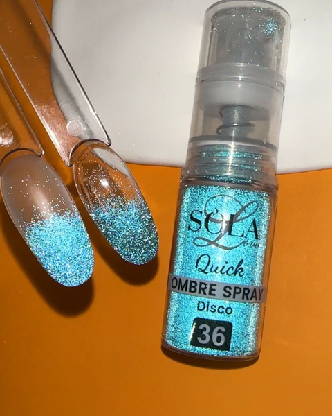 Quick ombre dry spray 36 SOLAlove, Сухой светоотражающий спрей омбрэ ...