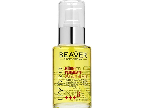 Масло для волос Beaver Micro-Permeate Oxygen с протеинами шелка и ...