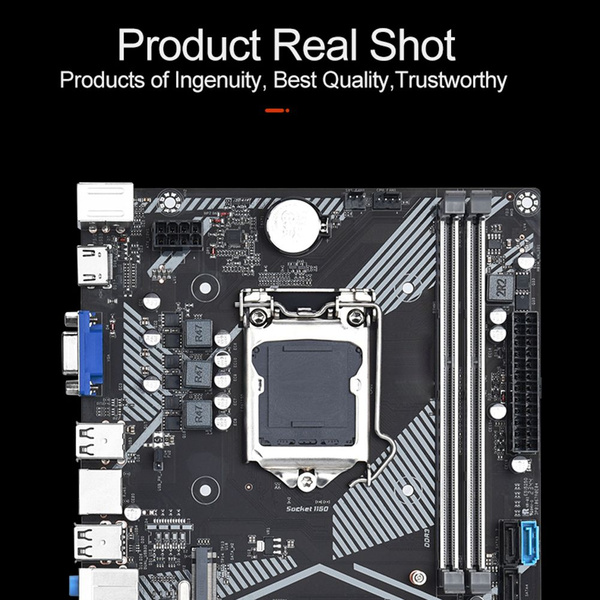 Материнская плата milochic H81M купить по низкой цене с доставкой и отзывами в интернет-магазине ...