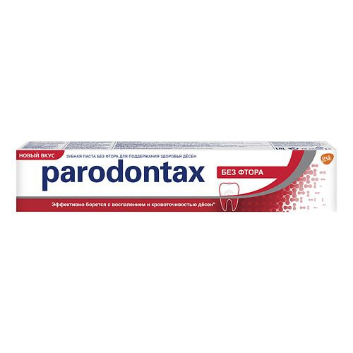PARODONTAX Зубная паста без Фтора, 75 мл - купить с доставкой по ...
