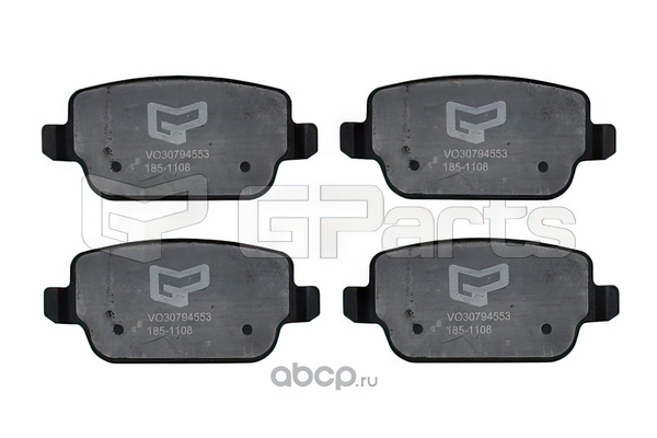 Колодки тормозные GParts VO30794553 Задние - купить по низким ценам в ...