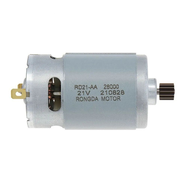 Двигатель RS550 (мотор) шуруповерта с шестерней 21V (14 зубов) - купить ...