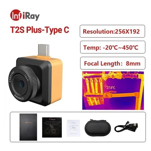 T2s Plus Русская версия infiray T2s+ infiray Type C Тепловизор для ...
