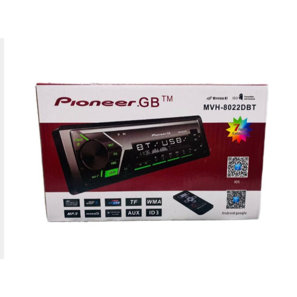 Автомагнитола/ Магнитола 1 Din с Bluetooth AUX/ Pioneer GB MVH ...