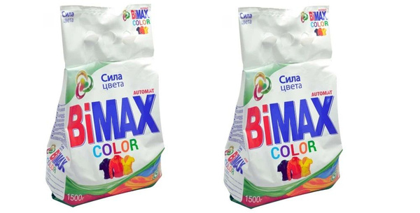 Стиральный порошок автомат BiMax (Бимакс) Color, 1,5 кг х 2шт - купить с доставкой по выгодным ...
