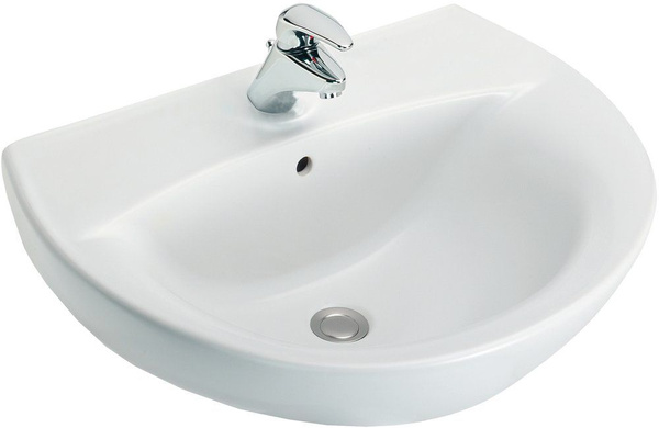 Раковина Jacob Delafon Patio E4158NG 55 см, подвесная, белая ...