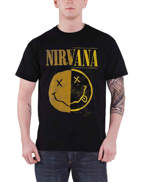 Футболка Nirvana, размер 52, цвет черный, хлопок - купить по выгодной ...