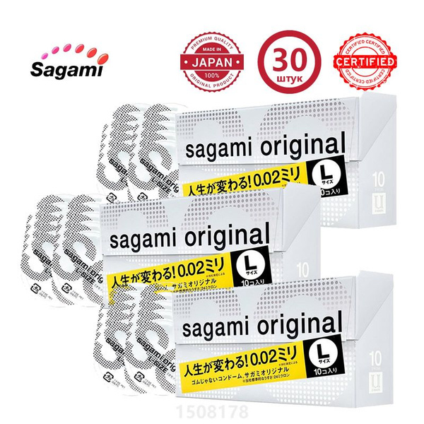 Sagami 002 L size Презерватив 30 шт. - купить с доставкой по выгодным ценам в интернет-магазине ...