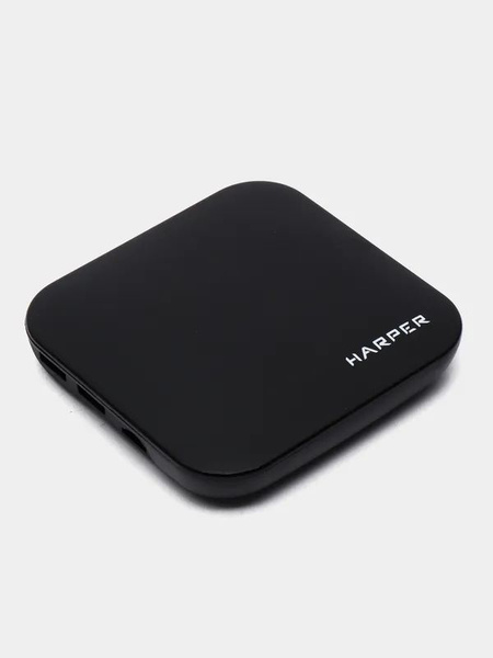 Медиаплеер Harper Smart TV приставка ABX-332, черный, черный купить по ...