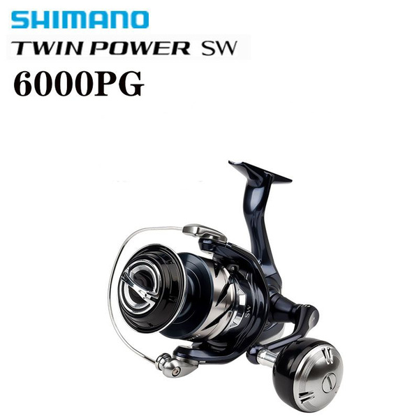 Катушка Shimano 21 TWINPOWER SW 6000PG, С передним фрикционом, 6000, Передний фрикцион купить по ...