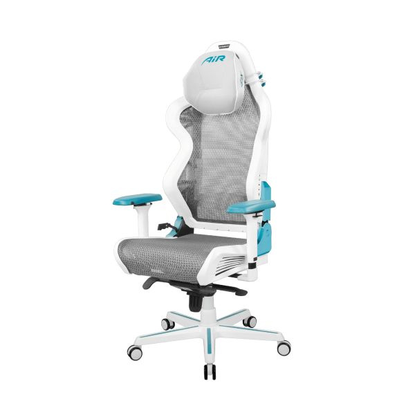 Игровое компьютерное кресло DxRacer Air-B-Grey Mesh-Cyan&White GC ...