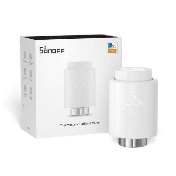SONOFF TRVZB Умный Термостат радиаторный Zigbee - купить с доставкой по ...