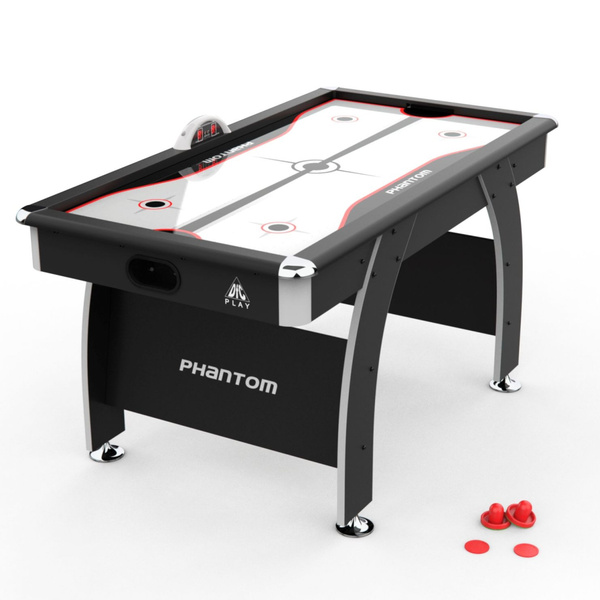 Игровой стол - аэрохоккей DFC PHANTOM 60" напольный детский, настольная ...