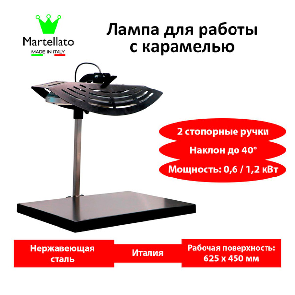 Лампа-подогреватель для работы с карамелью Martellato LAMP01 купить на ...