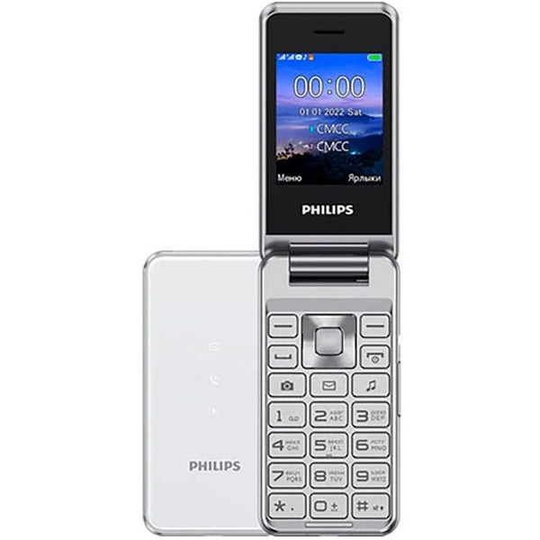 Мобильный телефон Philips Xenium E2601 ИОН, серебристый - купить по ...