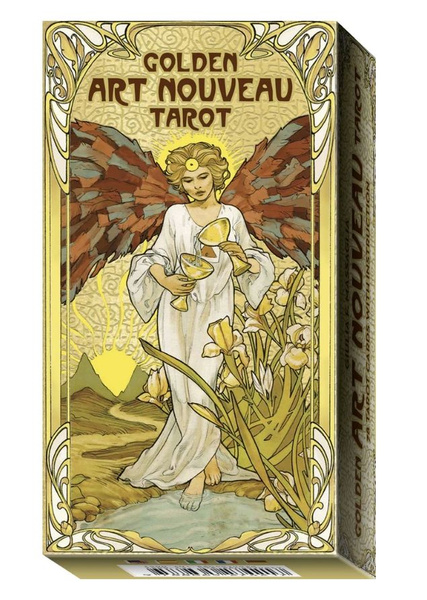 Золотое Таро Уэйта Ар-Нуво c золочением. Golden Art Nouveau Tarot ...