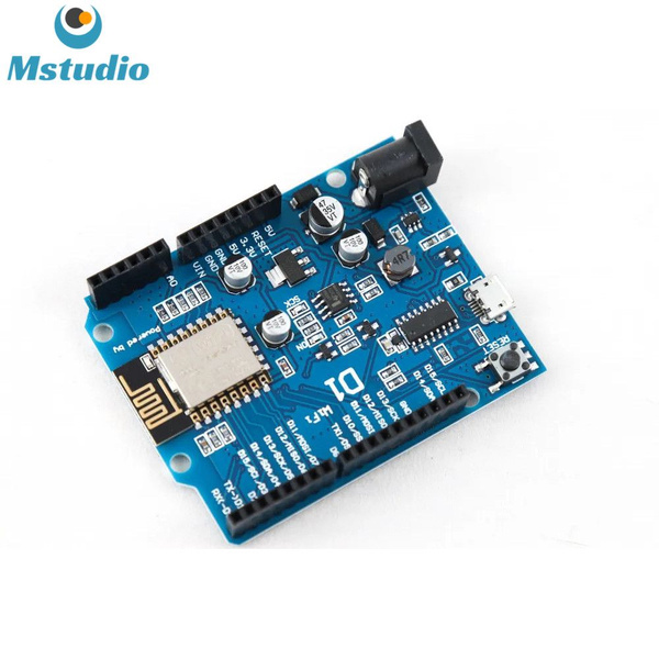 Плата Wi Fi Wemos D1 R2 Esp 12e Esp8266 микроконтроллером для Arduino купить на Ozon по низкой
