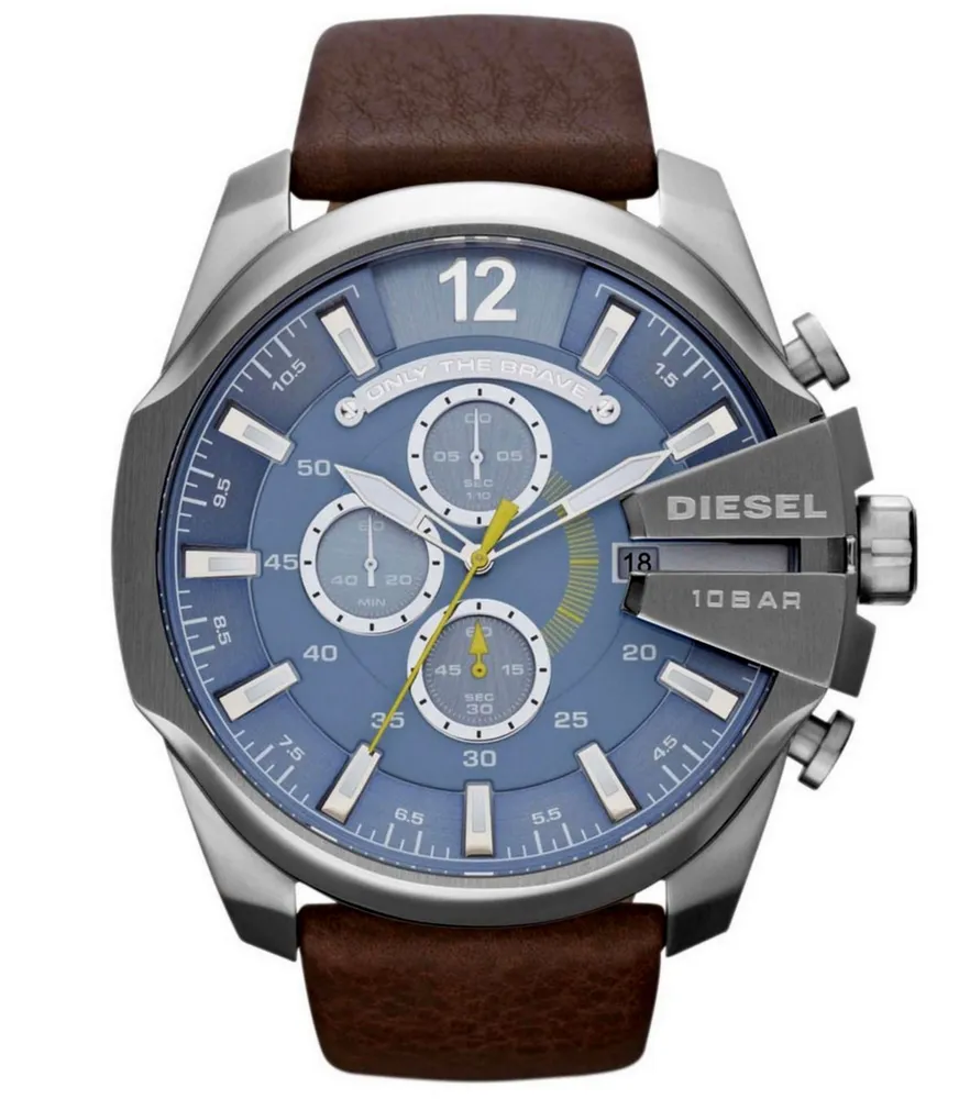 Часы мужские наручные Diesel DZ4281 кварцевые на кожаном браслете ...