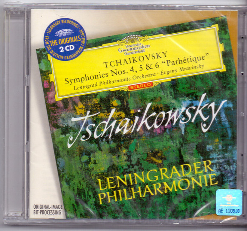 Audio CD Evgeny Mravinsky. Tchaikovsky: Symphony Nos. 4, 5 & 6. Pathetique (2 CD) - купить по ...