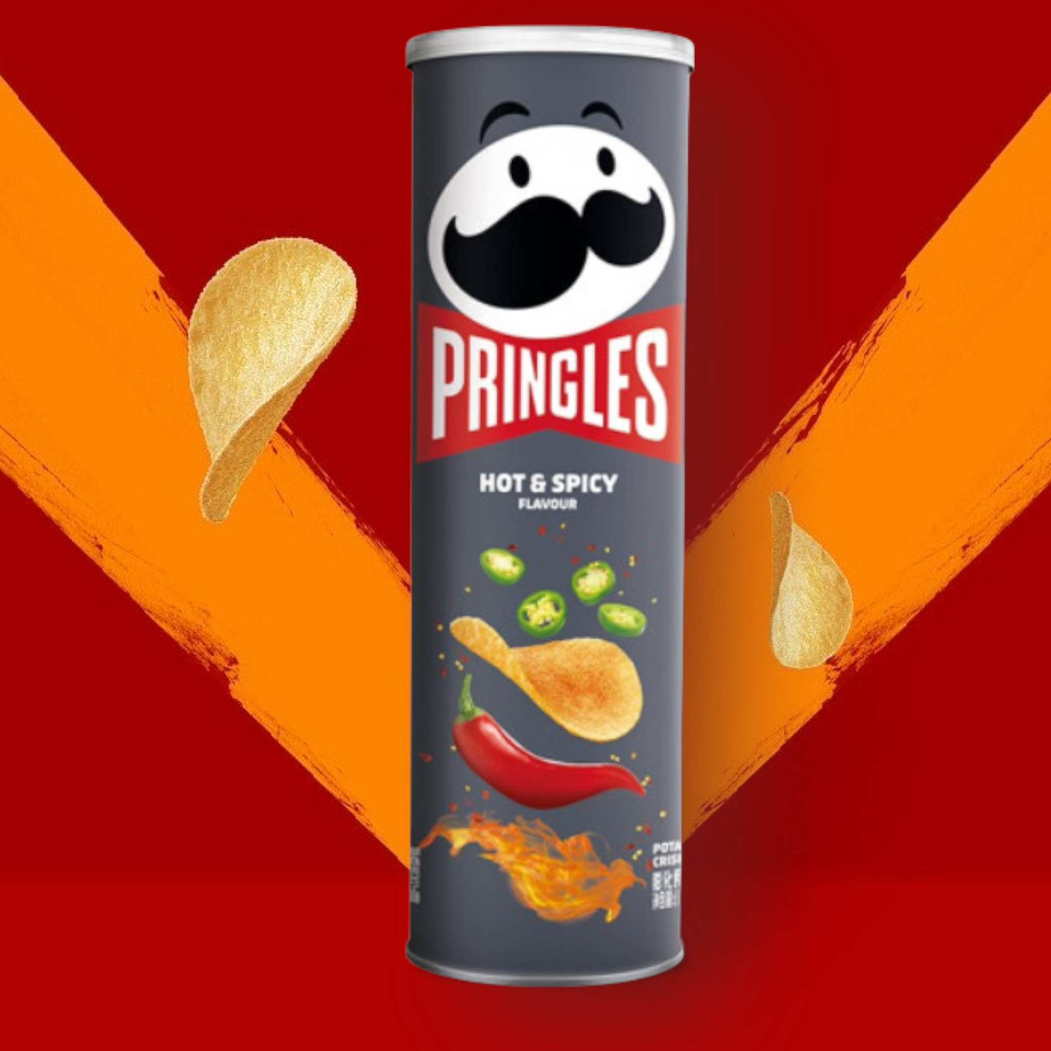 Чипсы Pringles со вкусом пряных и острых специй, 110 г, (Китай). — купить в интернет-магазине ...