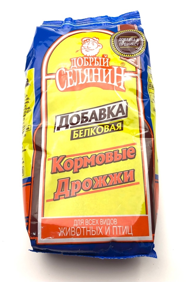 Дрожжи кормовые Добрый Селянин 500гр. — купить в интернет-магазине OZON ...
