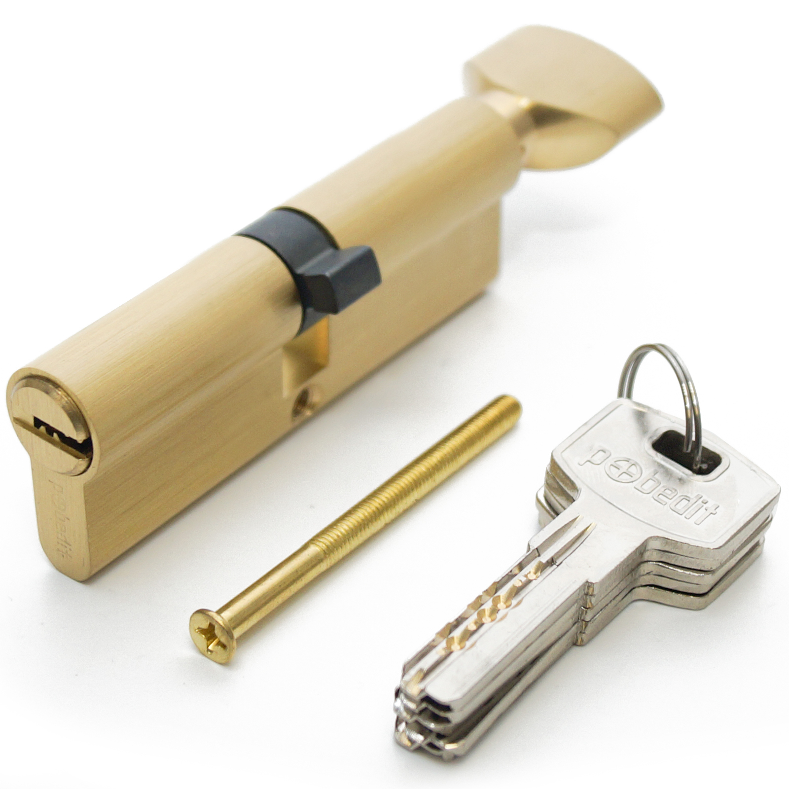 Цилиндровый механизм(личинка) Pobedit 90 мм с вертушкой купить по ...