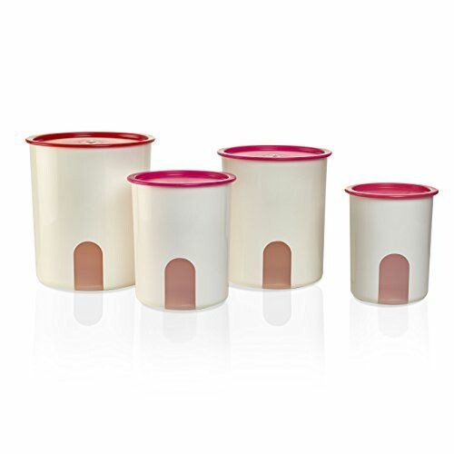 Контейнер пищевой Tupperware, диаметр -10.5см, 13см, 15см, 17см. Высота -15см,17см, 19см, 21см ...