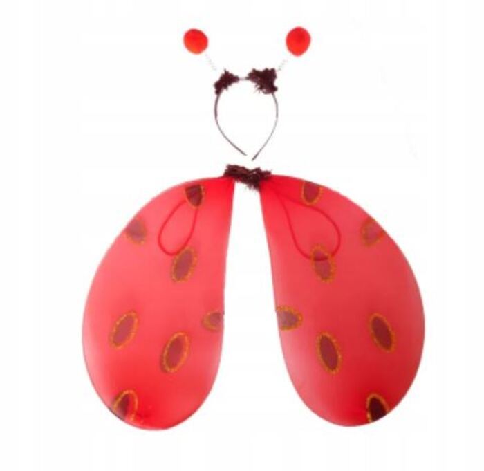 Карнавальные крылья "Божья коровка" + ободок - купить по доступным ...