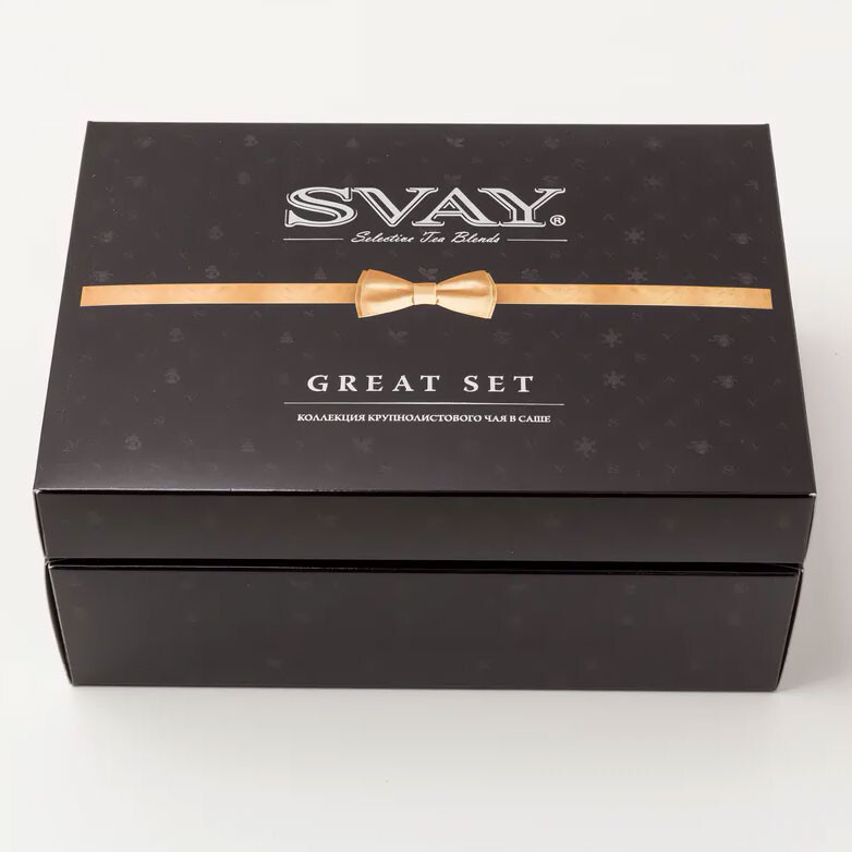 Чай Svay Great Set Набор 4 видов чая, 40 саше. — купить в интернет ...