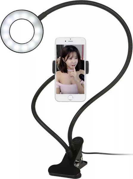 Selfie Свет для мобильной фото/видео съемки и макияжа JESELVIP Live ...