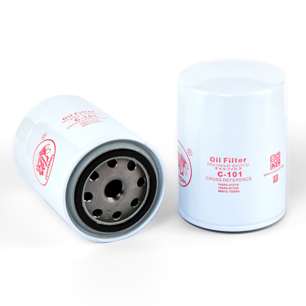 Фильтр масляный RedSkin C-101/Toyota 15600-41010, 15600-87320, 90915 ...
