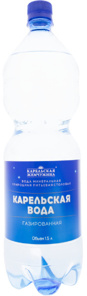 Вода Карельская жемчужина "Карельская вода" газированная минеральная ...