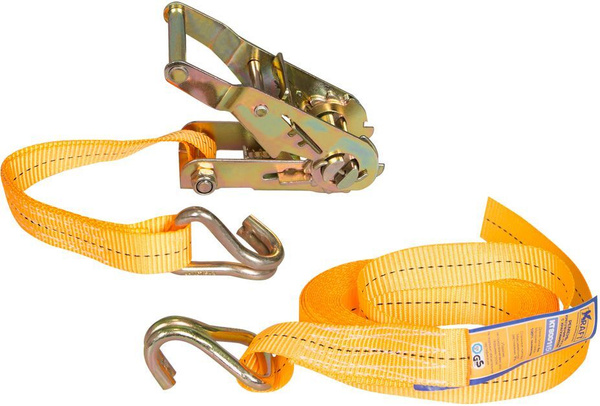 Стяжной ремень Kraft с храповиком, KT 800115, 2 т, 6 м - купить по ...